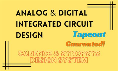Do Analog And Digital Vlsi Projects Using Cadence Virtuoso By