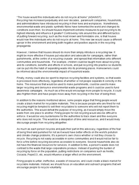 Argumentative Essay Example Pdf Argumentative Essay Example Pdf