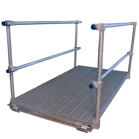 Patriot Docks 4 Ft X 8 Ft Gangway Kit With Poly Decking The Home