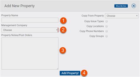 How To Add A New Property Silvertrac