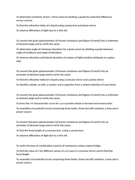 Practical Exam Pdf Refractive Index Mirror