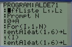 algorithme programme calculatrice TI exercice de algorithmique et programmation thème