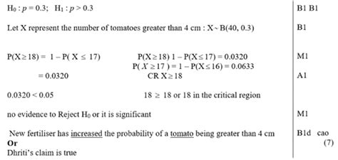 edexcel a level maths revision hypothesis testing with the normal