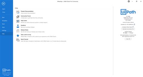 Getting Connected Unlicensed With Uipath Assistant For New Community