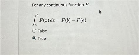 solved for any continuous function