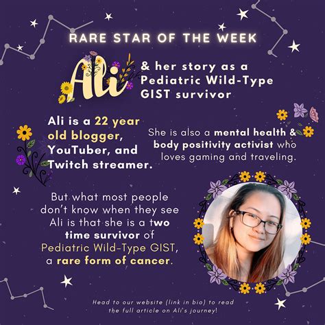 Ali S Journey With Pediatric Wild Type Gist The Story Of A Survivor