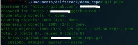 how to set username and password in git delft stack