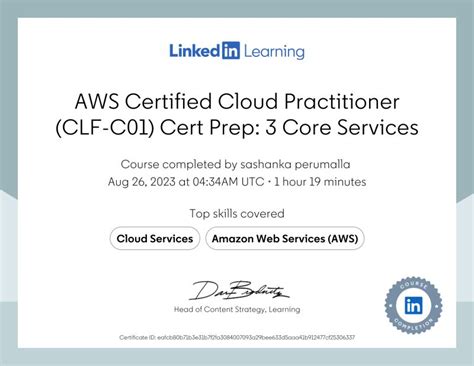 Sashanka Perumalla On Linkedin Certificate Of Completion