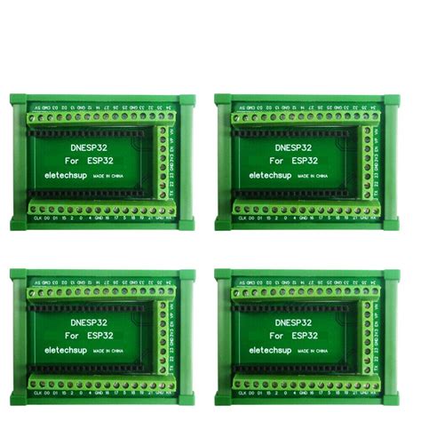 Din Rail Mount Screw Expansion For Esp32s Esp Wroom 32 Development Board Inverters