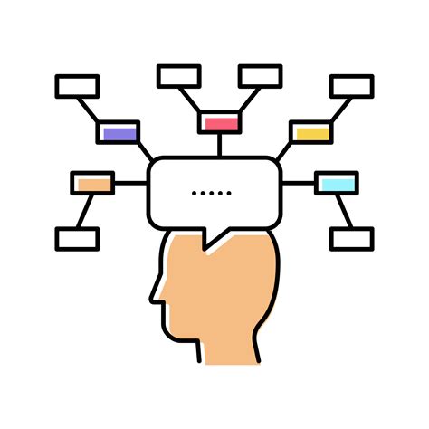 Decision Theory Color Icon Vector Illustration 18995662 Vector Art At