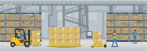 Workflow In Warehouse 이미지 1142599588 게티이미지뱅크