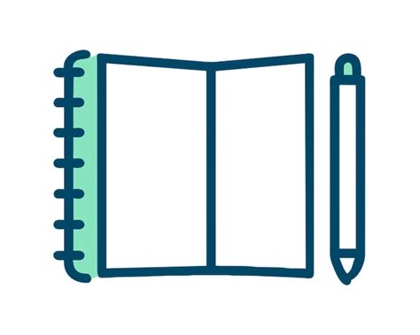 Notebook Icon Premium Ai Generated Vector