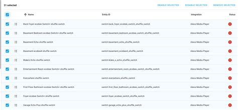 Entities Ui Selectionremove Bugs · Issue 5020 · Home Assistant