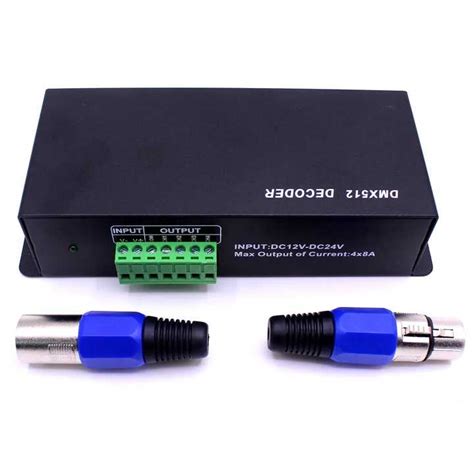 DC12 24V RGB RGBW 3 CH 4 CH DMX512 Decoder Controller For RGB RGBW LED Strip Light Alibaba Com