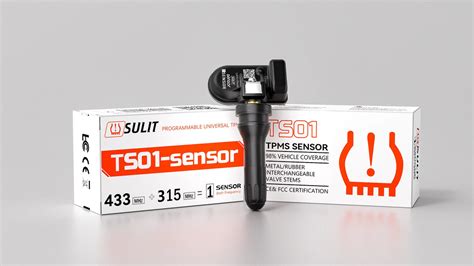 Sulit Tpms Sensor Ts01 Silver Metal Fairtools