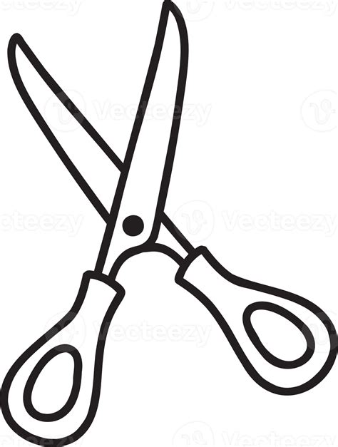 Hand Drawn Scissors Illustration 13127322 Png