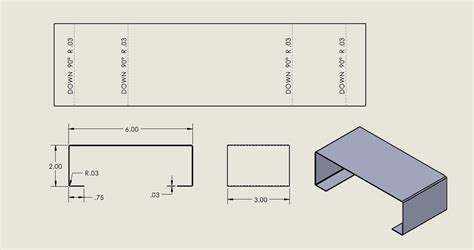 How To Draw Sheet Metal In Solidworks