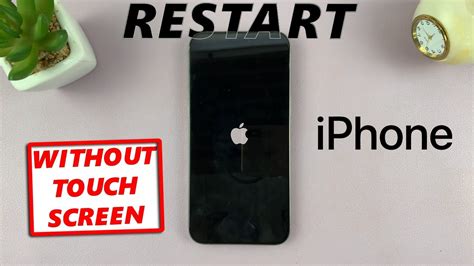 How To Restart Iphone Without Touch Screen Youtube