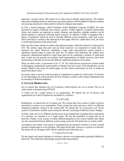 Modelling Cyber Attacks Pdf
