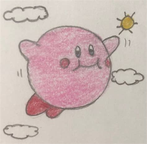 Floating Kirby By Jjsponge120 On Deviantart