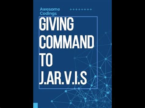 Making Your J A R V I S Hear J A R V I S In Python Awesome Codings YouTube