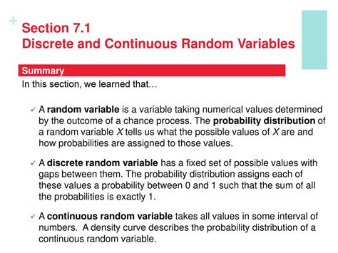 Chapter 7: Random Variables - ppt download