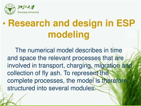 Ppt Electrostatic Precipitator Modeling And Simulation Powerpoint Presentation Id 298249