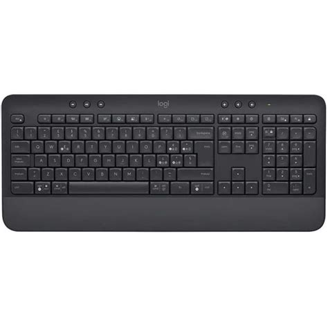 Buy Logitech Signature Mk650 Wireless Keyboard Graphite Online In Uae Sharaf Dg