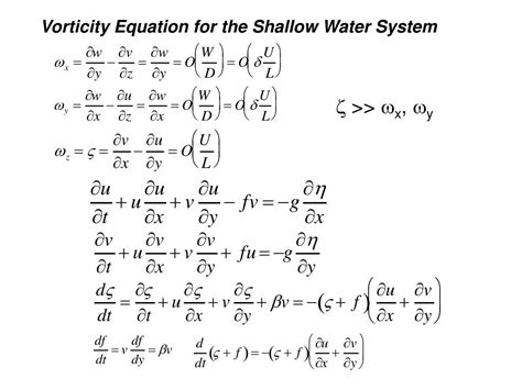 ppt for a rotating solid object the vorticity is two times of its