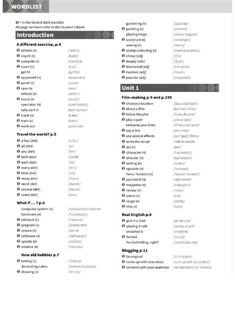 Wordlist Irregular Verbs Life Vision 3º Eso Pdf