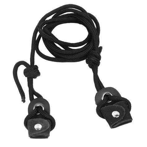 Bow String Stringer For Longbow Recurve Leather Tip Nylon Cord