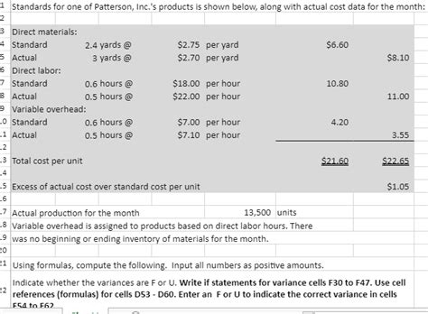 Solved Using Formulas Compute The Following Input All