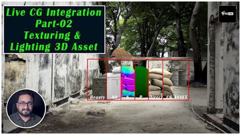 Live Cg Integration Part 2 Texturing And Lighting 3d Asset Vfx