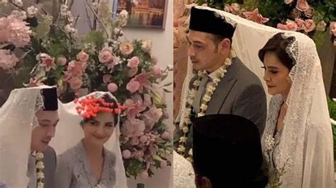 Pesta Nikah Sederhana Cut Tari Malu Malu Cium Tangan Richard Kevin