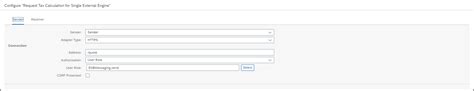 How Configure And Use External Tax Engine Calculat Sap Community