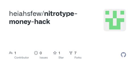 GitHub Heiahsfew Nitrotype Money Hack
