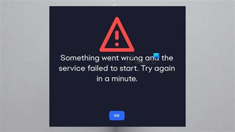 EA Something Went Wrong And The Service Failed To Start