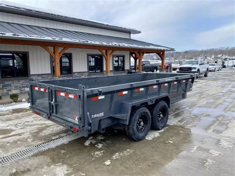 2025 Lamar 7x16' Dump Trailer 14000# GVW * 7GA FLOOR * TARP KIT * UNDERMOUNT RAMPS * SCISSOR ...