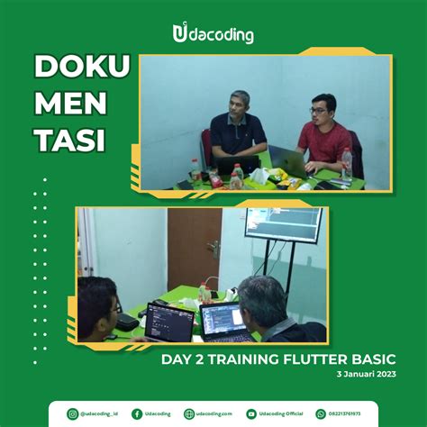 Dokumentasi Januari Training Flutter Basic Udacoding