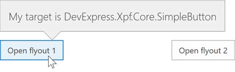 Flyout Control Wpf Controls Devexpress Documentation