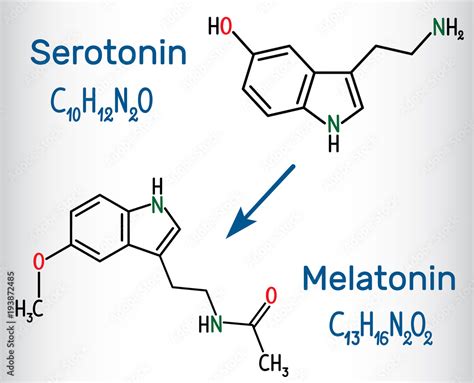 Melatonin Structure