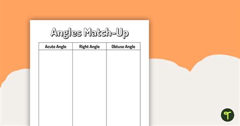 Acute Right And Obtuse Angles Cut And Paste Worksheet Teach Worksheets Library