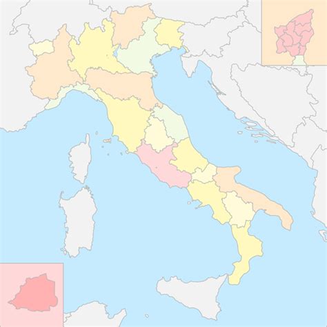 이탈리아 지도 위키원