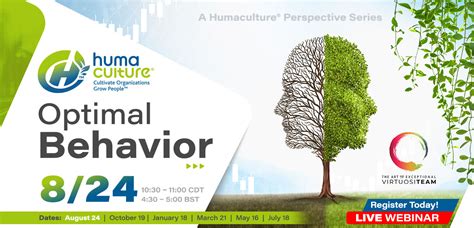 Optimal Behavior Making Optimal Behavior The Natural Choice ©humaculture Inc