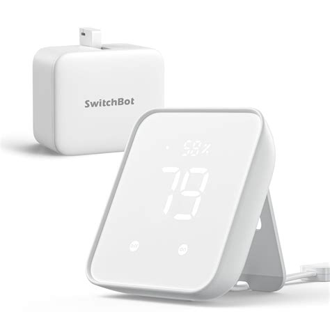 SwitchBot Smart Switch Button Pusher With SwitchBot Hub WiFi Thermometer Hygrometer IR