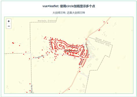 040：vueleaflet使用circle加载显示多个点如何在leaftlet 地图标注多个坐标点并连线 Csdn博客
