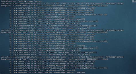 Docker启动elasticsearch总是报错permission Denieddocker Permission Denied Csdn博客