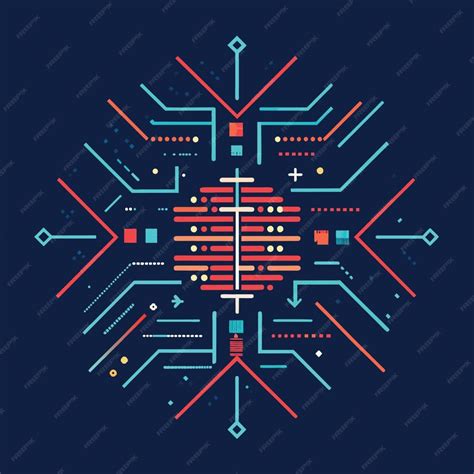 premium vector dashed line pattern code background for cryptography