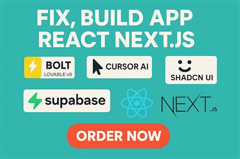 Fix Build App React Next Js Using Bolt Lovable Vo Cursor Ai Shadcn Ui