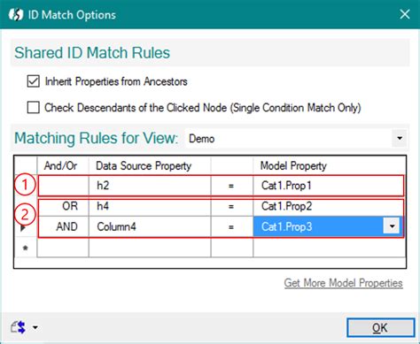 Multiple Conditions In ID Match